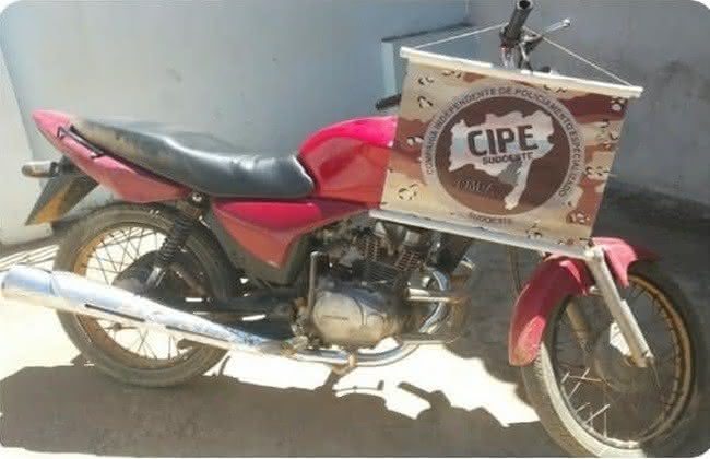 Cipe Sudoeste apreende motocicleta com chassi pinado na zona rural de ...