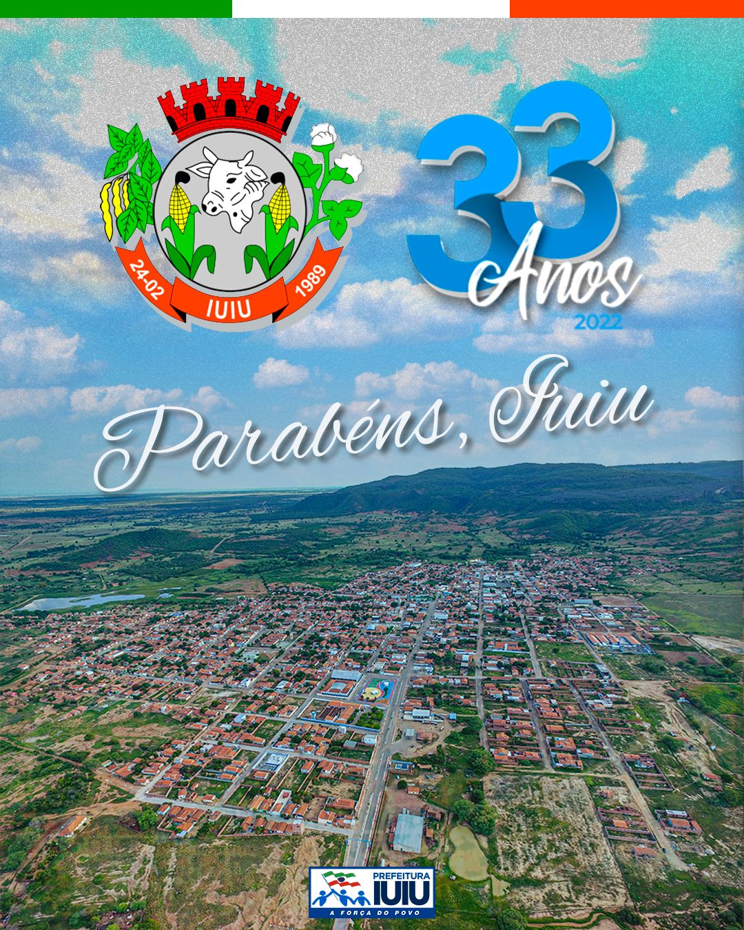 Iuiu completa 33 anos de emancipação política - Folha do Vale